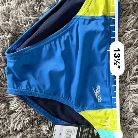 Speedo | Swim | Speedo Mens Swim Brief Blue And Yellow | Poshmark